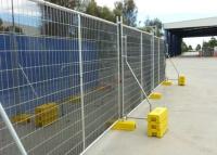 China 60x150mm Mesh 7FTX8FT Temporary Steel Fencing For Building Site for sale