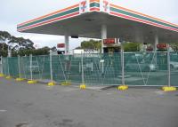 China H2100mm Temporary Pedestrian Fencing , W2400mm Moveable Fence Panels for sale