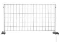 China 3mm Diameter Wire 7ft High Temporary Security Fence Panels For Playground for sale