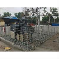 China 3D Triangle Bend Metal 10ft Wide Tower Fencing Rust Resistant For Security for sale