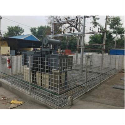 China Rustproof Metal Pvc Coated 2.4 M High Fence Panels For Security for sale