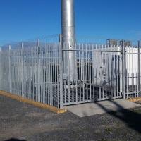 China ISO-2001 Corrosion Proof Tower Fencing , Anti Theft 4 Foot High Fencing for sale