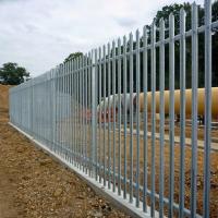 China CE Galvanized Metal 2.4 M High Fence Panels Aging Resistant for sale