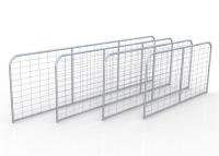 China 1m 1.17m Height Galvanized Heavy Duty Farm Gate For Australia non rusting for sale