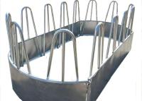 China 550mm High Livestock Handling Equipment , Diameter 1.8m Round Bale Hay Feeder for sale