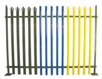 China Anti Climbing 10ft Height Steel Palisade Fencing For Backyard Privacy for sale