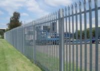 China Hot Dipped Galvanized 6ft High Steel Palisade Fencing With W Pale for sale