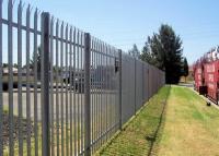 China ISO9001 Steel Rustproof 7 Ft High Privacy Fence For Security for sale