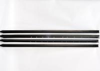 China Black Hot Dipped Galvanized Y Shaped Metal Farm Fence Posts 1.50lbs/Ft Rustproof for sale