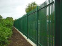 China W Section Galvanized Steel Palisade Fencing for sale