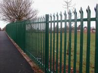 China W Section Galvanized Steel Palisade Fencing for sale