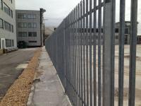 China W Section Industrial 4ft Height Steel Palisade Fencing Anti Corrosion for sale