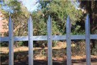 China 2.75m Width Steel Palisade Fencing , Rot Proof 3ft Metal Fence Panels for sale