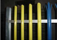 China Galvanised 3.6m High Steel Security Fence Panels Rounded Top for sale
