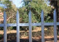 China 8ft Tall Steel Palisade Fencing for sale