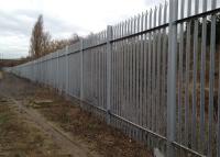 China 8ft Tall Steel Palisade Fencing for sale