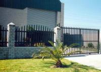 China D Section Steel Palisade Fencing , RAL9016 4ft Palisade Fencing for sale