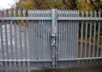 China D Section Steel Palisade Fencing , RAL9016 4ft Palisade Fencing for sale