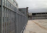 China Weatherproof Galvanized 3ft Steel Palisade Fencing For Car Parks for sale