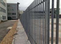 China Weatherproof Galvanized 3ft Steel Palisade Fencing For Car Parks for sale