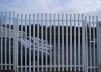 China Wearproof 1.8 M Palisade Fencing , 17 Pales Galvanized Security Fencing for sale