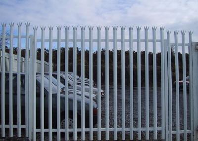 China Wearproof 1.8 M Palisade Fencing , 17 Pales Galvanized Security Fencing for sale
