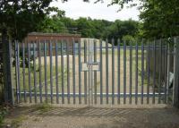 China 180cm Double Leaf Sliding Gate , 6m Length Galvanised Security Fencing for sale