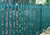 China Unscalable 1.5m Triple Pointed Palisade Fencing For Garden for sale
