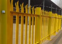China Unscalable 1.5m Triple Pointed Palisade Fencing For Garden for sale