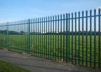China D Section 1.2m Steel Palisade Fencing With Hot Dipped Galvanized for sale