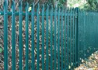 China 2.1m Steel Palisade Fence Panels , W Section Palisade Security Fence for sale