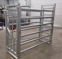 China Carbon Steel 2.25m Height Livestock Handling Equipment For Cattle Yard for sale