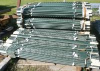 China Q195 6ft High Metal Farm T post With Green Painted for sale