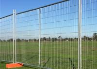 China ISO9001 8foot Wide Temporary Steel Fencing For Residential Security for sale