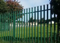 China CE Assault Resistant 1.8m Steel Palisade Fencing Long Lasting for sale