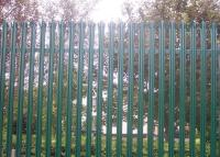 China CE Assault Resistant 1.8m Steel Palisade Fencing Long Lasting for sale