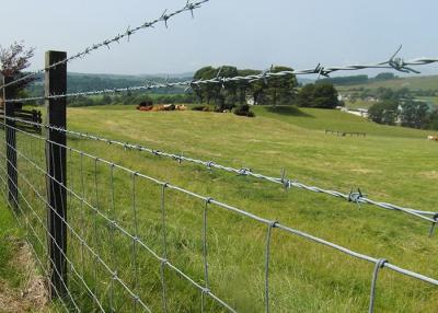China Heavy Duty 12.5ga Wire Hot Dip Galvanized 47'' High Tensile Field Fence for sale
