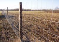 China 2.5mm Wire Hinged Joint Galvanized 1.2m High Agricultural Fencing for sale