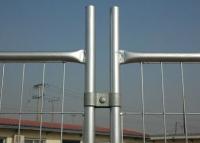China 2.1x2.4m Removable Gi 60X150mm Temporary Steel Fencing for sale
