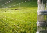 China Farm 330ft Length Roll Galvanized Steel Wire Metal Pasture Fencing 6ft for sale