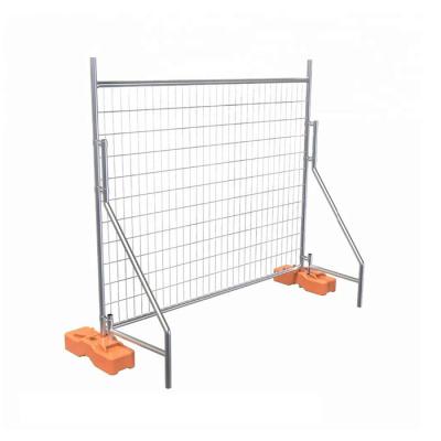 China Australia Movable Special Events Hdg Metal Construction Fence With Brace for sale