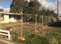 China Australia Movable Special Events Hdg Metal Construction Fence With Brace for sale