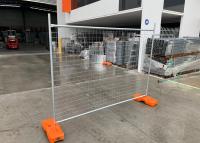 China Australian Standards Hand Welded Joints Temporary Steel Fencing 1800mm Width for sale
