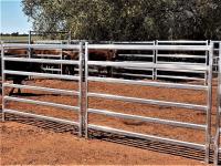 China Welded Metal 40x40mm Tube Heavy Duty Cattle Panel 2.1m Width for sale