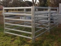China Galvanized Tube Portable Cattle Panels Livestock Yard 1.8m Height for sale