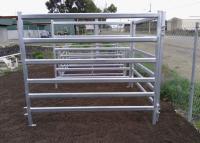 China Oval Bars Livestock Lightweight CE Heavy Duty Cattle Panel 1.6x2.1m 1.8x2.1m for sale