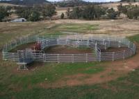 China 1.8m×2.1m Frame Frame 120g/M2 Coating Heavy Duty Cattle Panel for sale