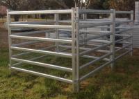 China 1.8x2.1m Oval Tube Iron Material Cattle Panel Hot Dipped Galvanized for sale