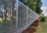 China Hot Dipped Galvanized 358 Wire Mesh Anti Climb Fencing For Warehouse Security for sale