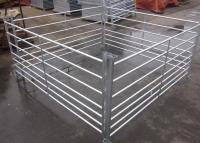 China Q235 Hot Dip Galvanized 1.8m High Heavy Duty Cattle Panel for sale